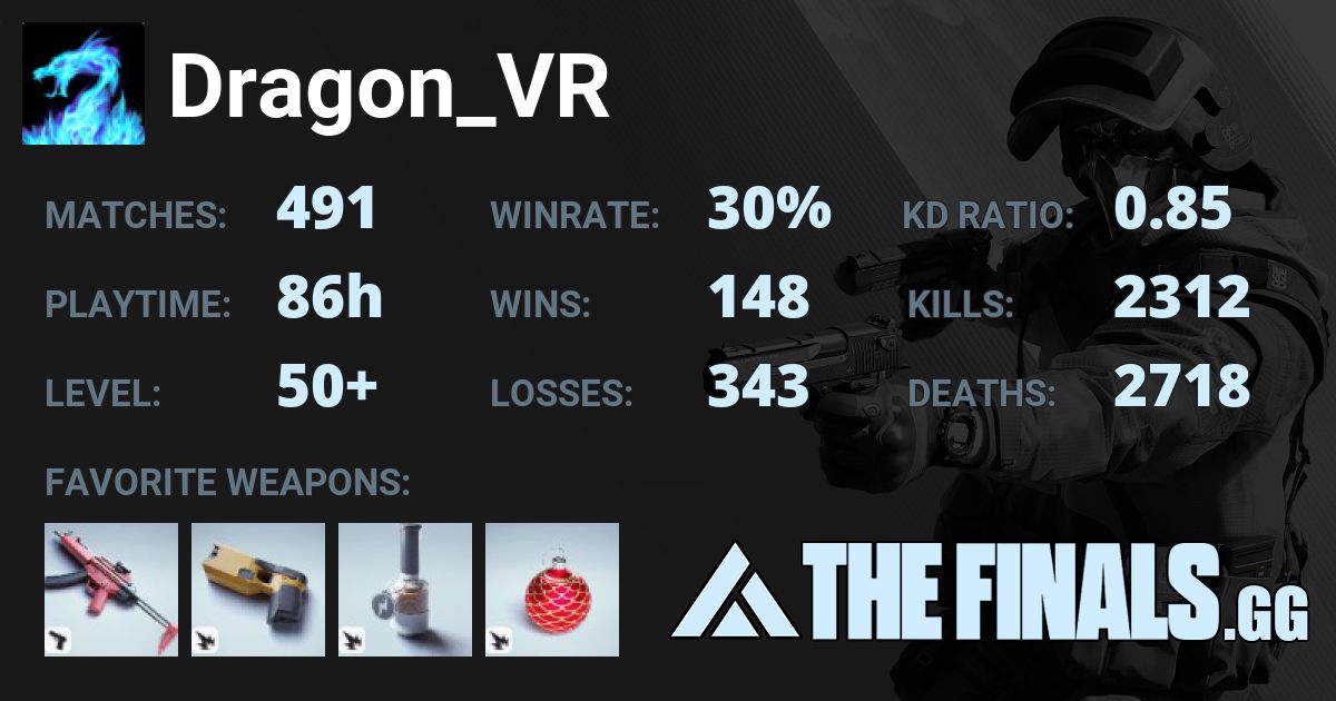 DRAGON_VR Skins - The Finals