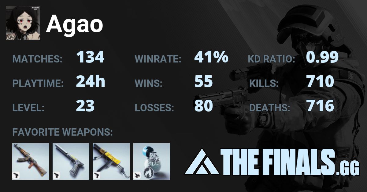 AGAO Skins - The Finals